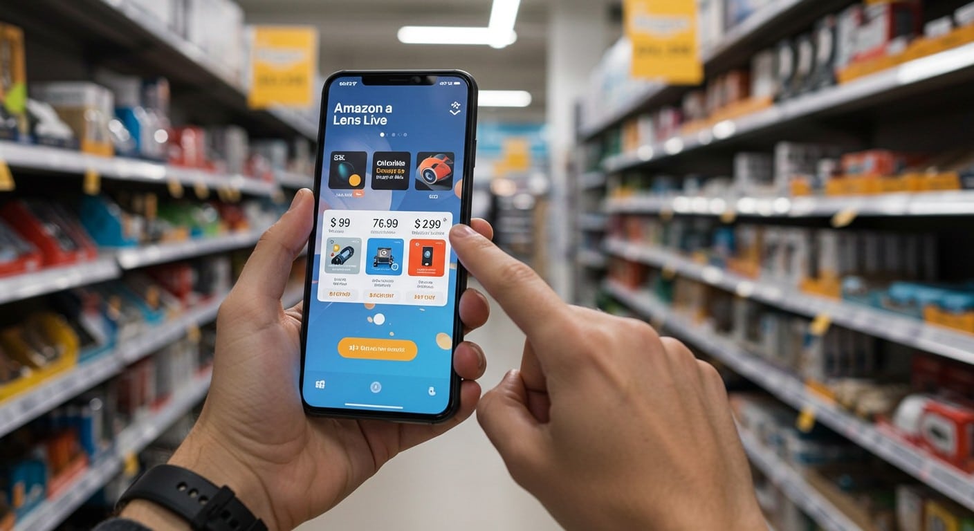 Amazon Lance Lens Live : IA pour Achats Réels | Vision Startups ...