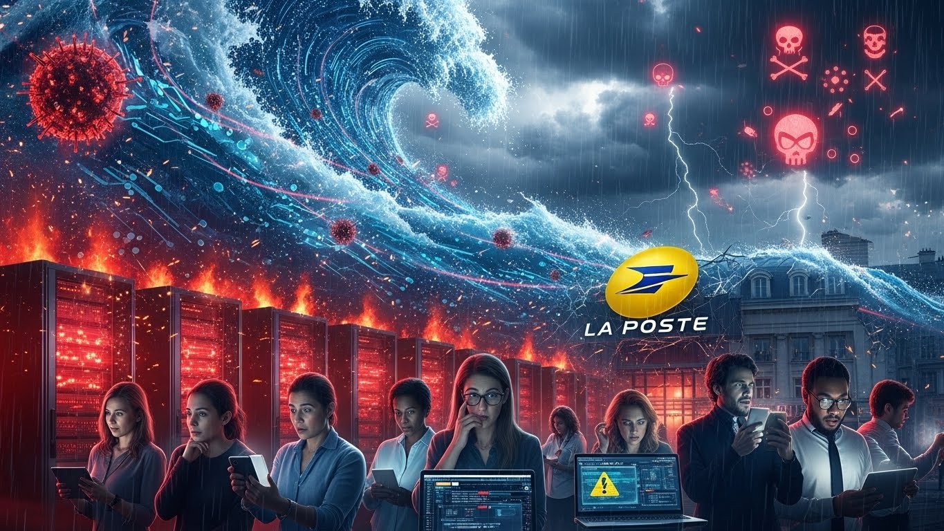 Attaque DDoS sur La Poste : Services Bancaires Paralysés | Vision ...