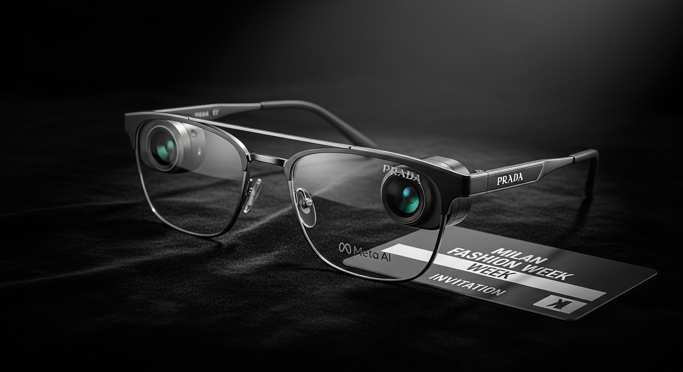 Prada Meta AI Glasses : La Révolution Luxe | Vision Startups ...